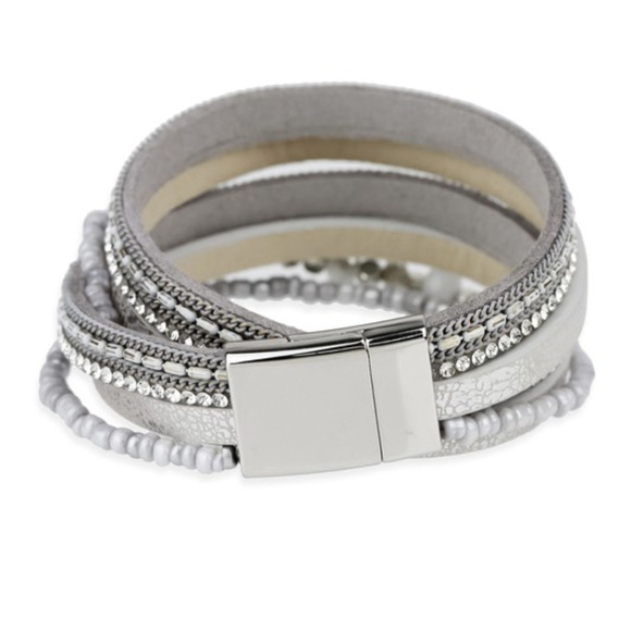 SAACHI | Jewelry | Saachi Gloria Double Wrap Bracelet | Poshmark